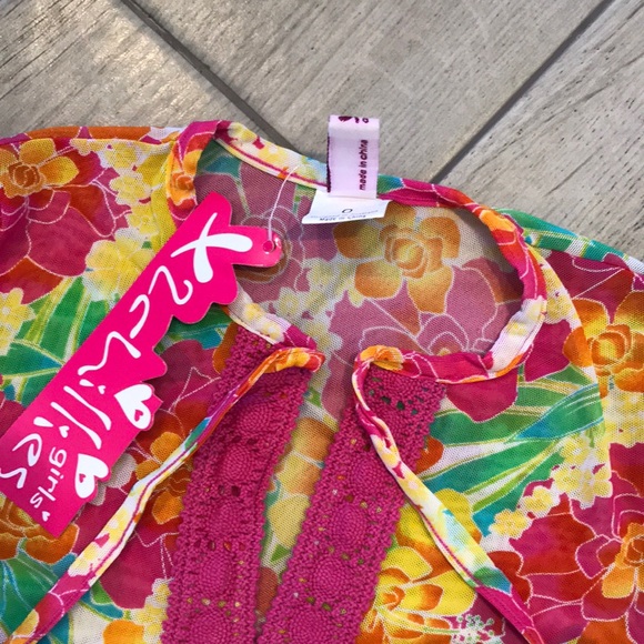 2Chillies | Swim | 2chillies Kids Sheer Mesh Beach Cover Up | Poshmark
